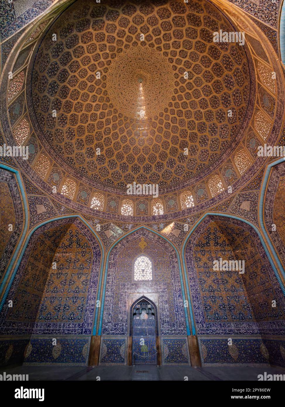 The Jameh Mosque of Isfahan, located in Isfahan, Iran Stock Photo - Alamy