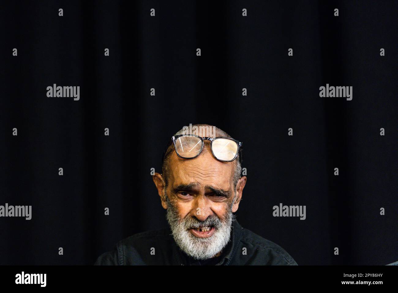 Aboriginal Australian activist Gary Foley speaks at the Greek Centre in ...