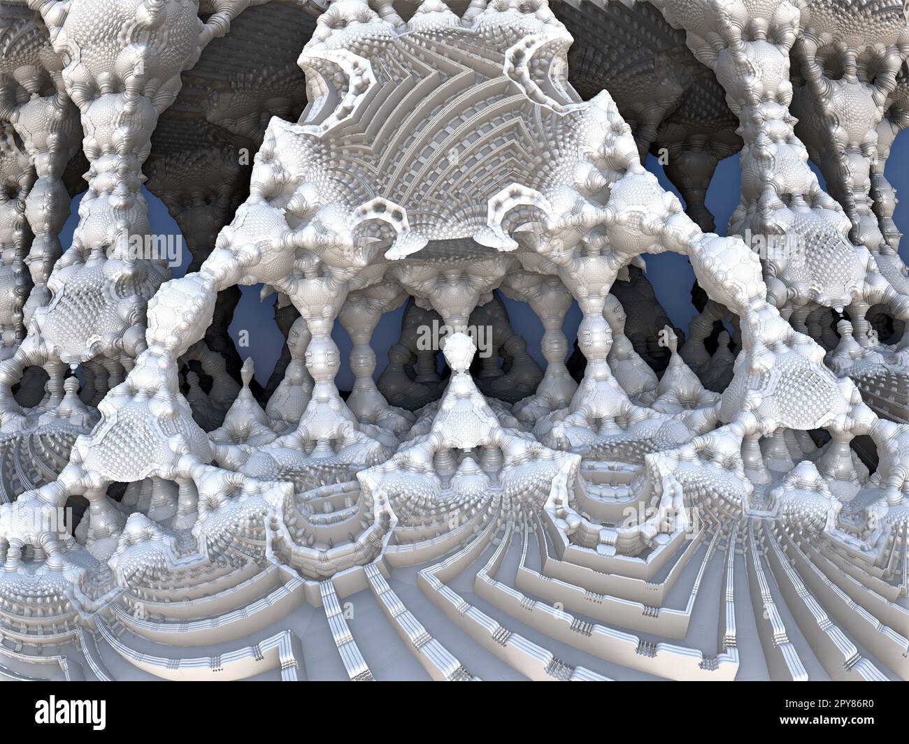 the surface of an alien planet under an alien sun 3d rendering Stock ...