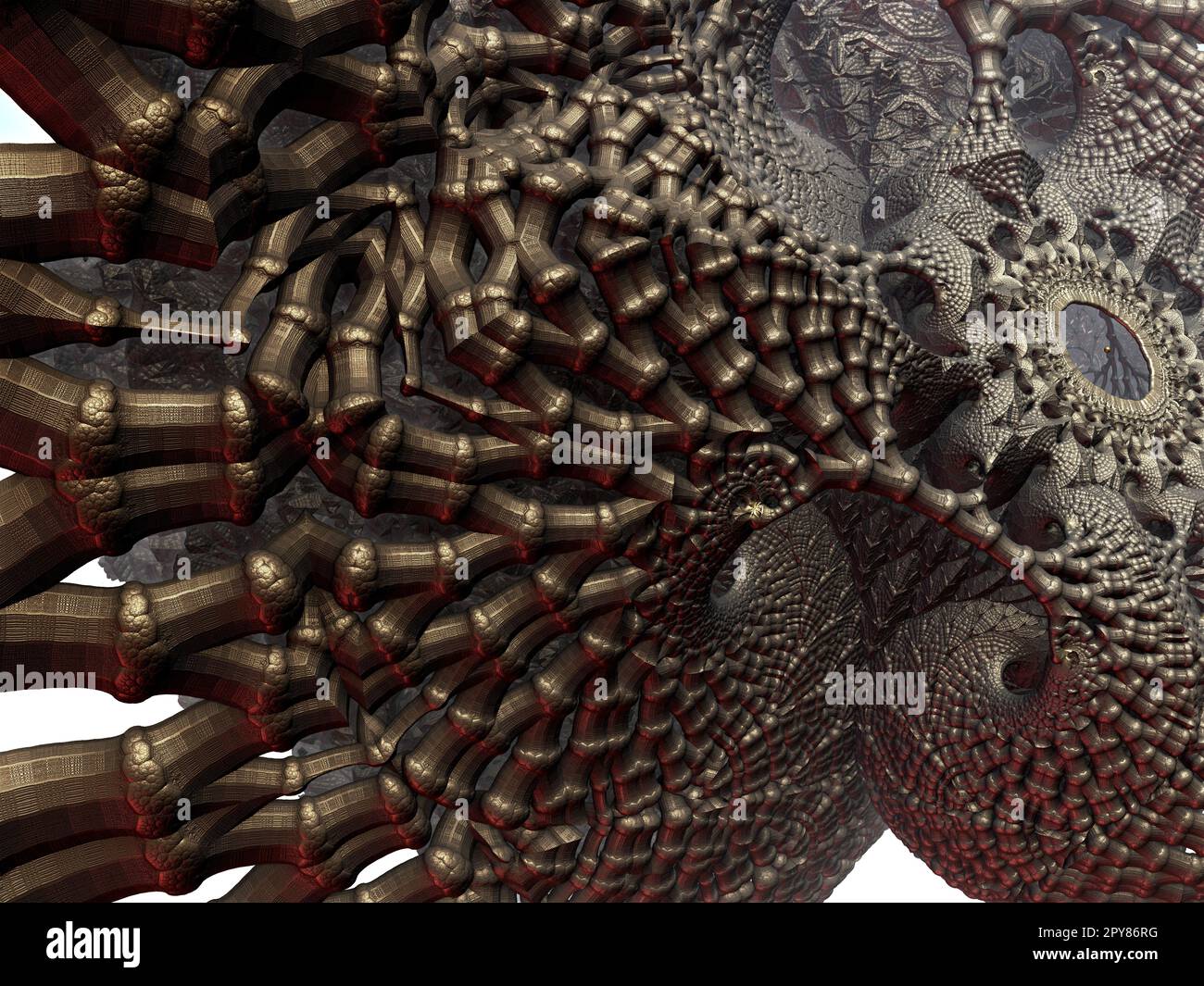 the surface of an alien planet under an alien sun 3d rendering Stock ...