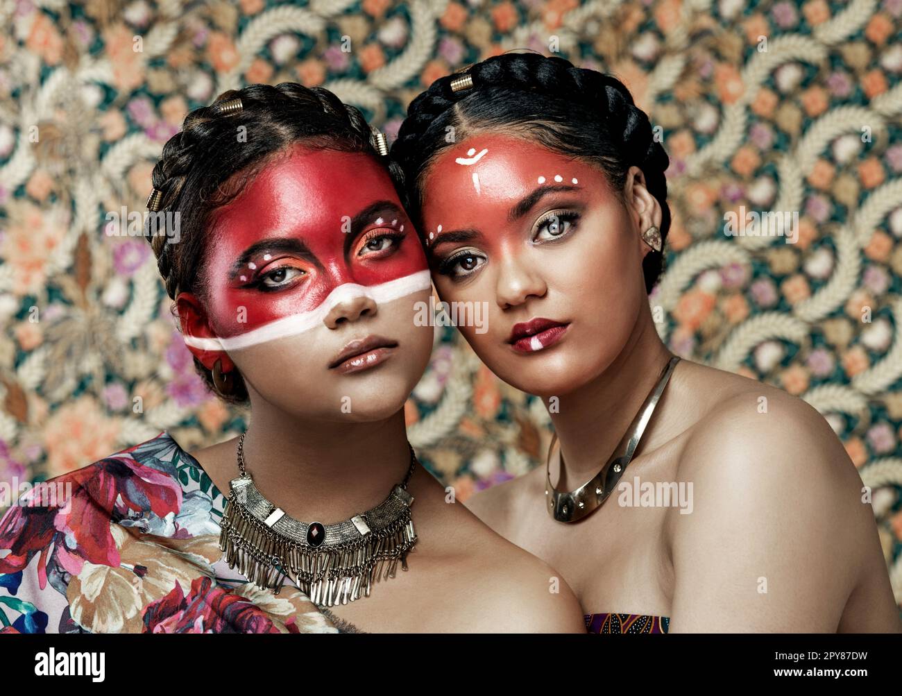 The worlds beauty lies in its various cultures and diversity. Portrait ...