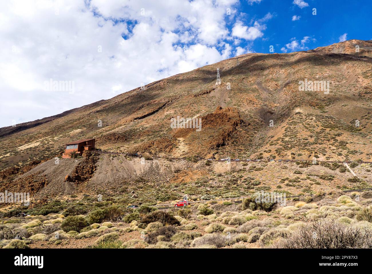 Spain, Canary Islands, Tenerife - National Park of Teide / Teide Cable ...