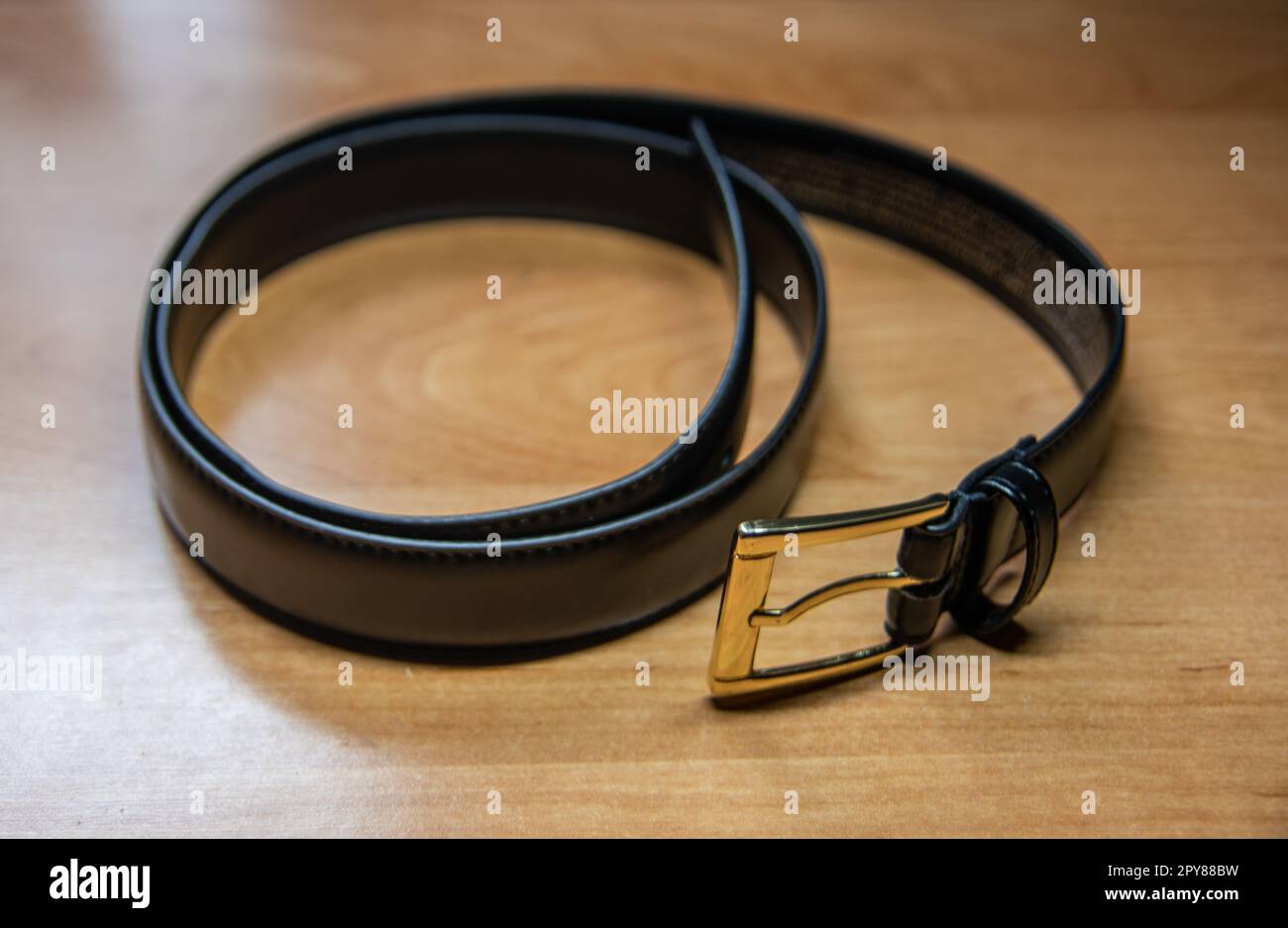 Narrow black belt hi-res stock photography and images - Alamy