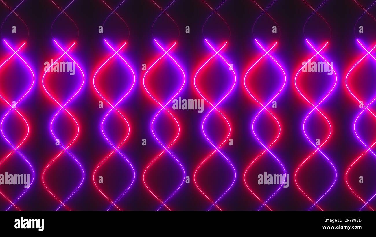 Retro blue light lines animated hi-res stock photography and images - Alamy