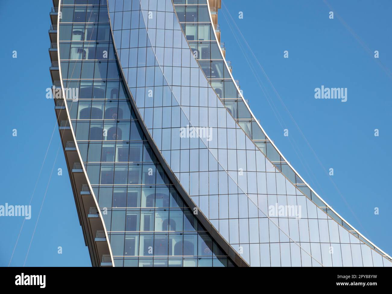 Katara Towers (Crescent Tower or Katara Hospitality Tower), Lusail ...