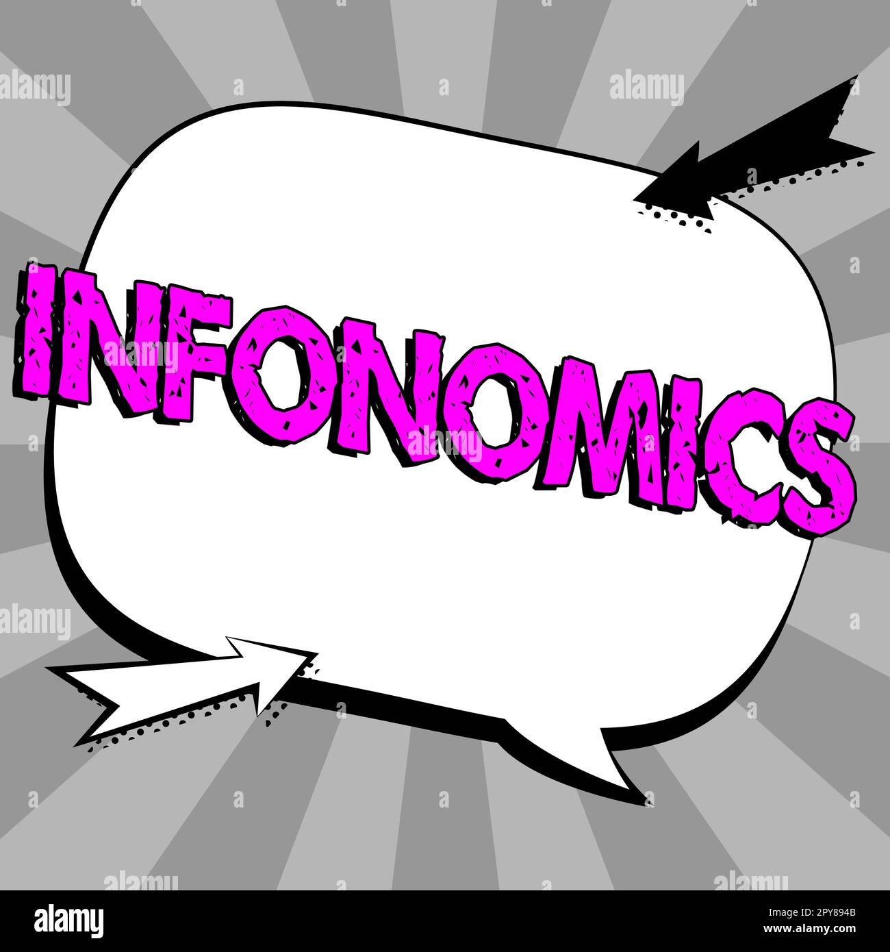 Writing displaying text Infonomics. Internet Concept visual image used ...
