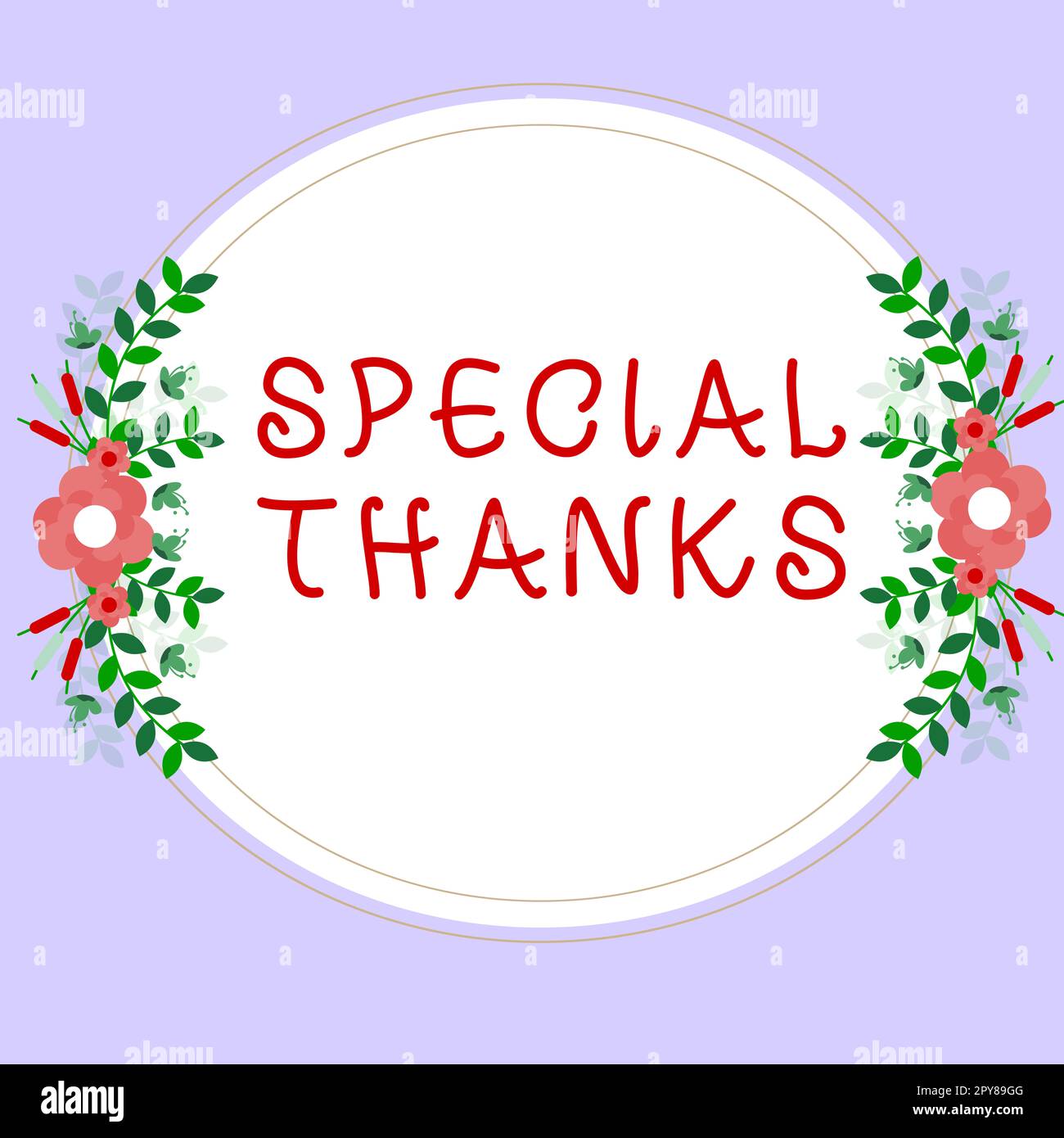 Text sign showing Special Thanks. Word Written on expression of ...