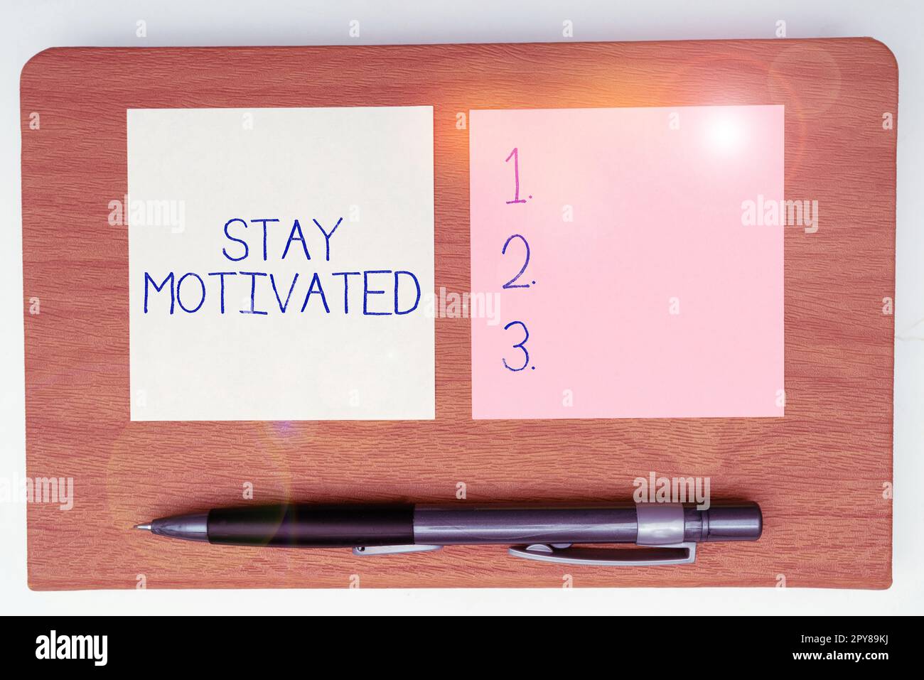 Hand writing sign Stay Motivated. Internet Concept Reward yourself ...