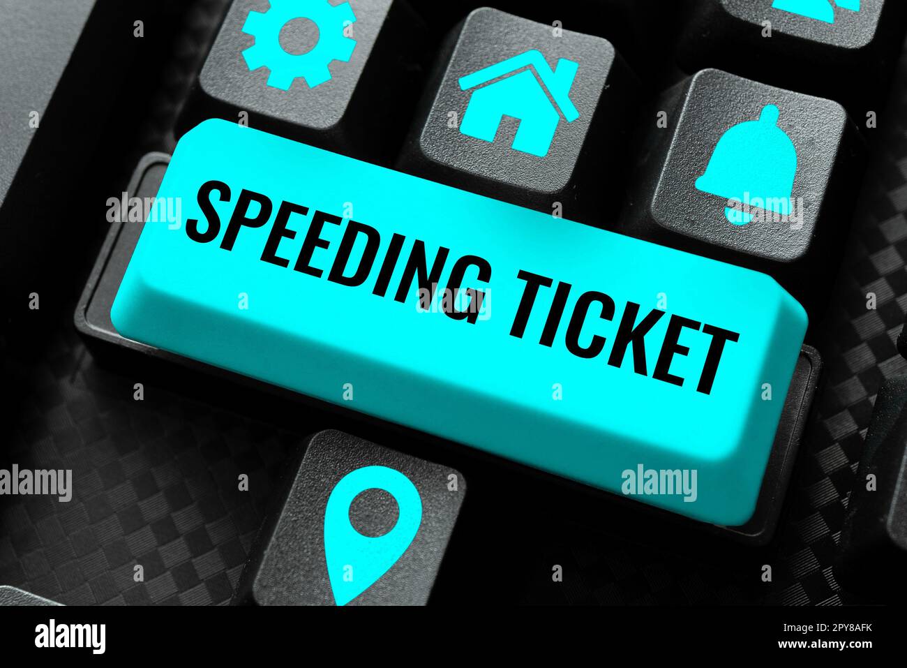 Writing displaying text Speeding Ticket. Word Written on psychological ...