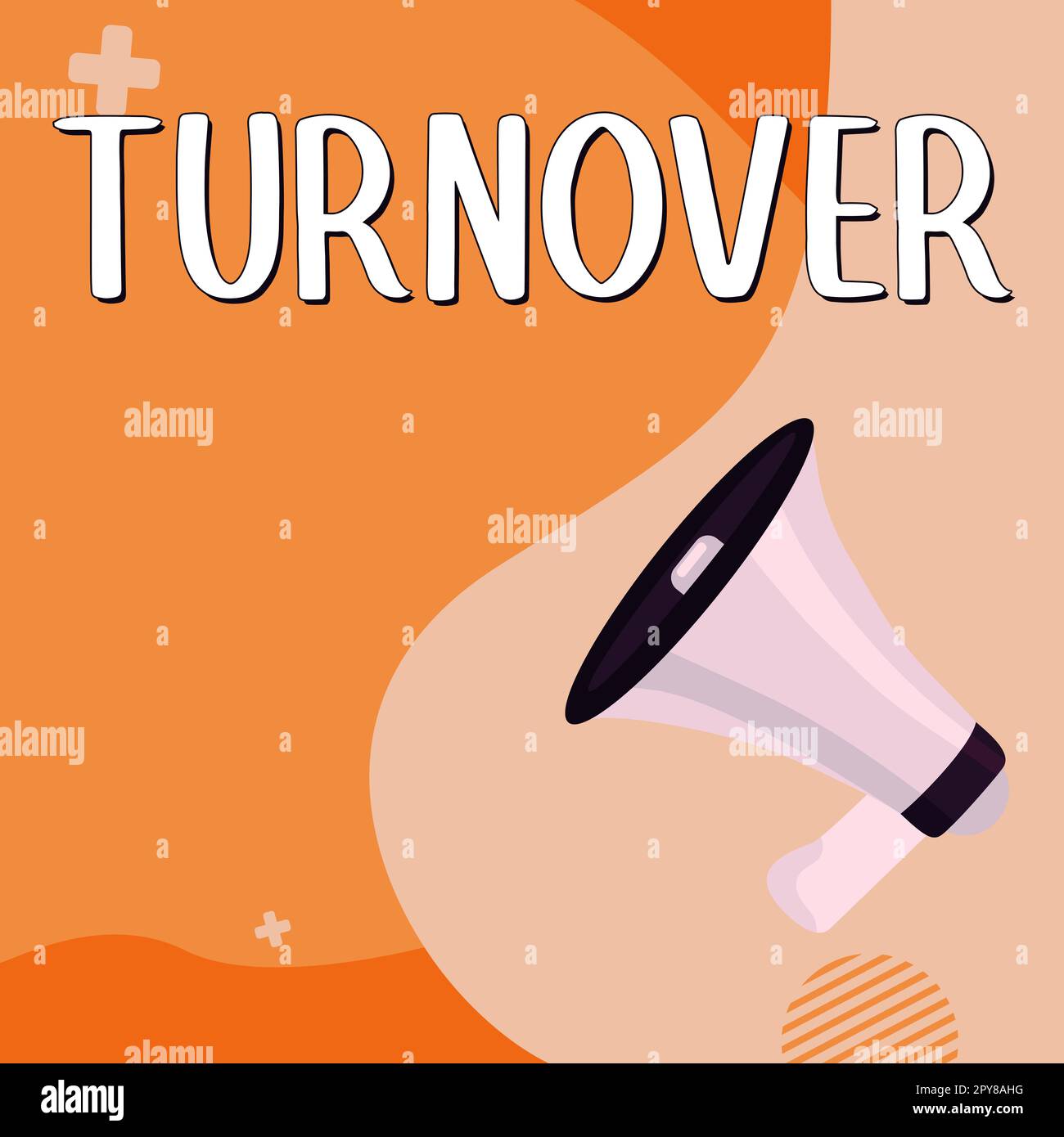 Sign displaying Turnover. Business showcase the percentage of workers ...