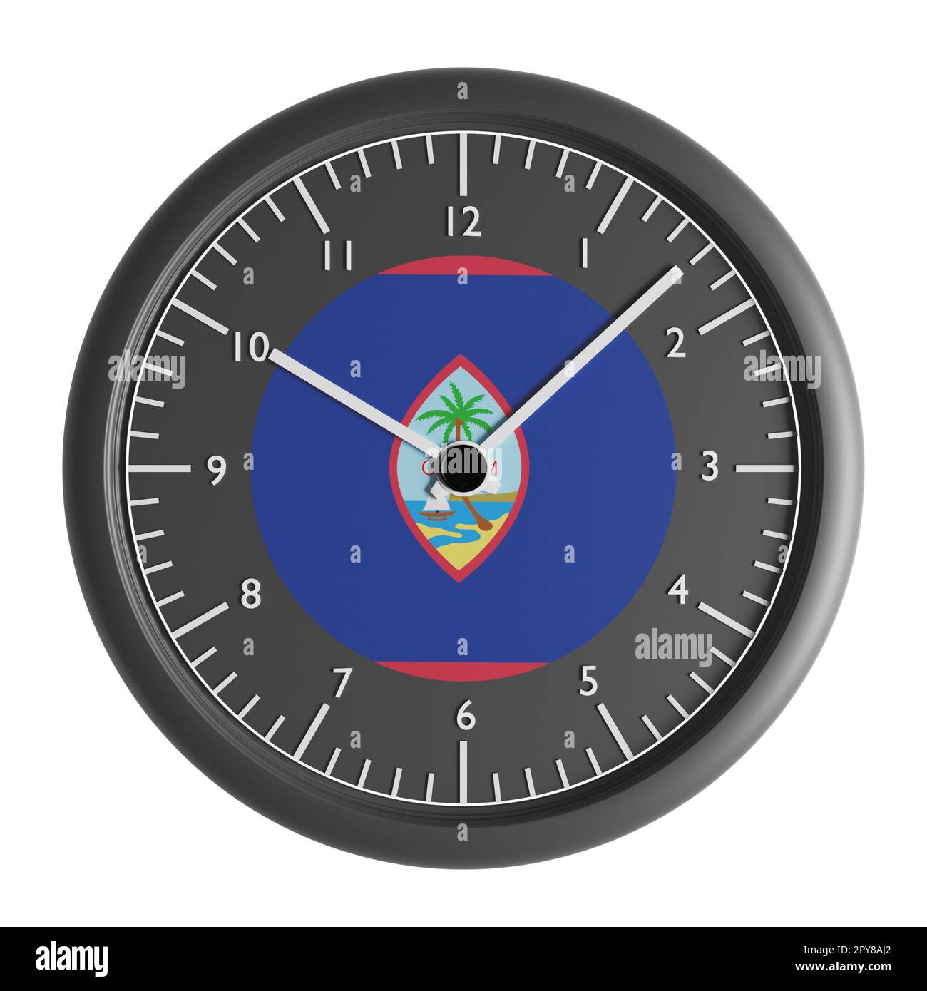 White guam flag hi-res stock photography and images - Alamy