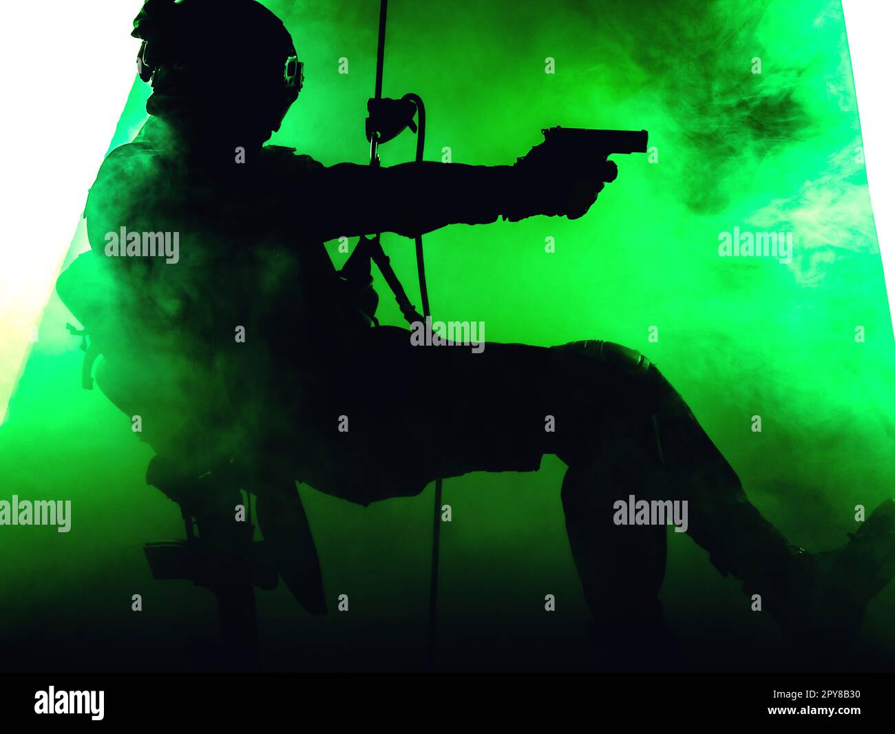 Swat rope hi-res stock photography and images - Alamy