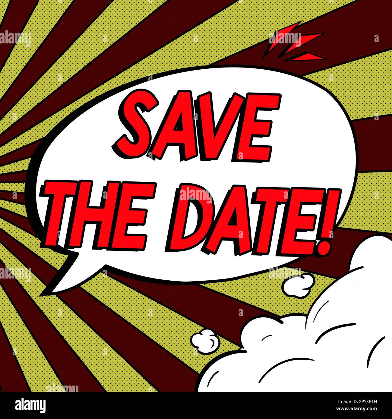 Text sign showing Save The Date. Internet Concept Remembering the schedule Mark the calendar ...