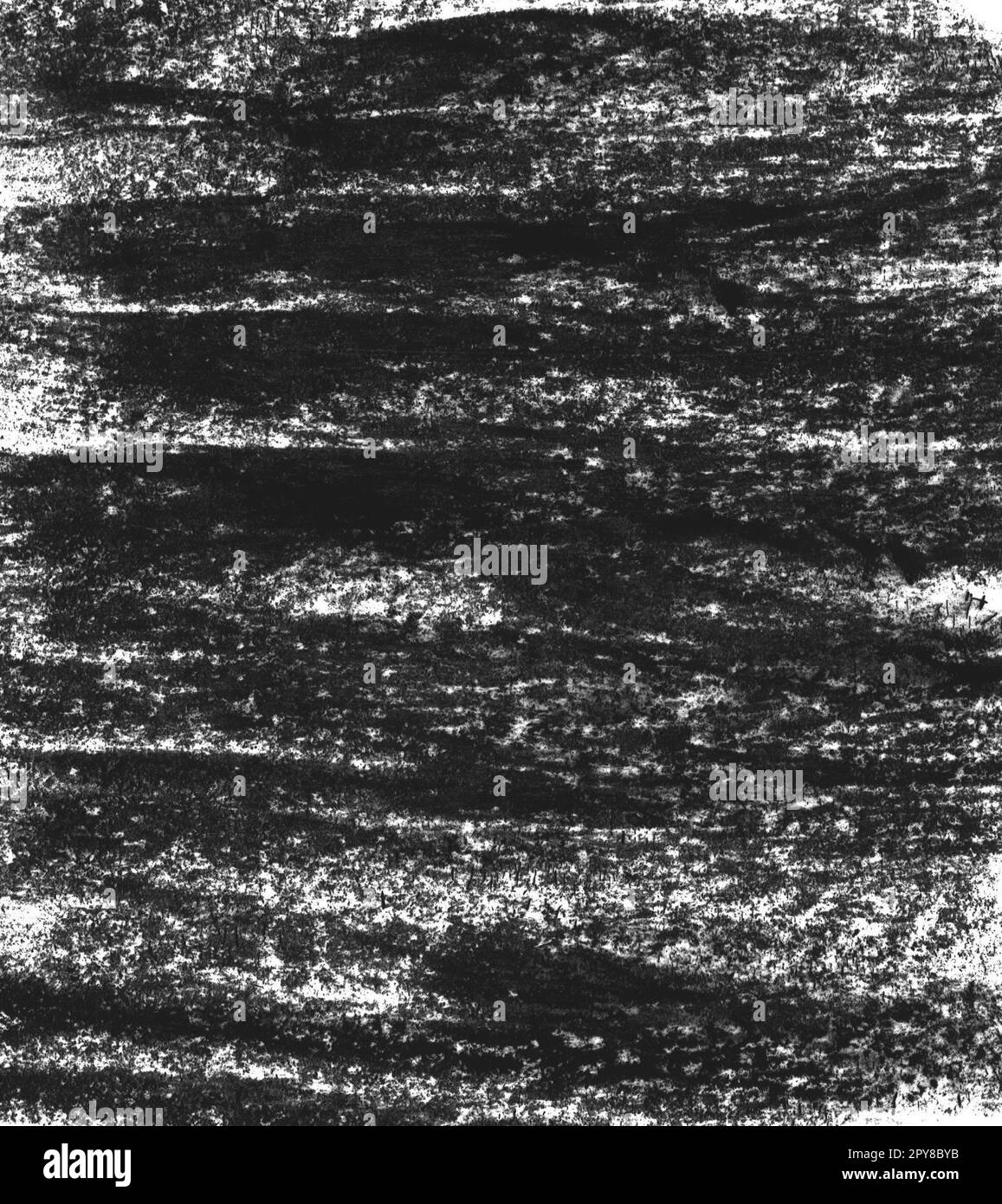 Sketch of dirty painted black background made with chalk or pencil ...