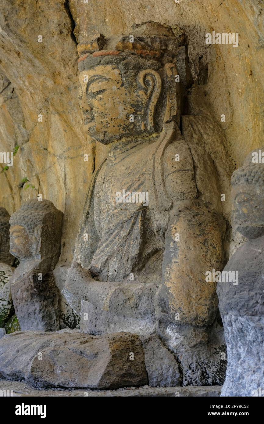 Usuki stone buddha hi-res stock photography and images - Alamy