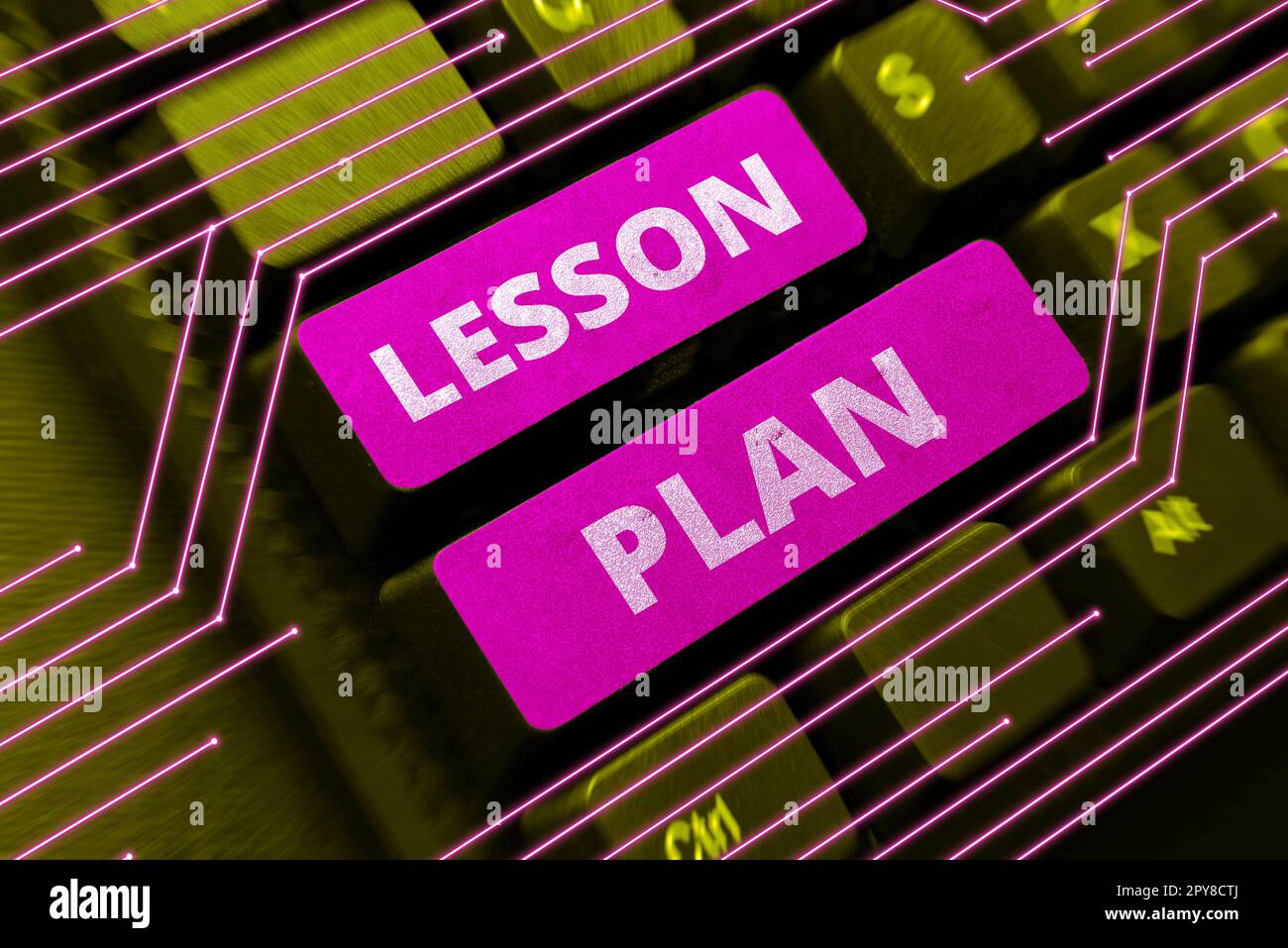 Inspiration showing sign Lesson Plan. Business showcase a teacher's ...