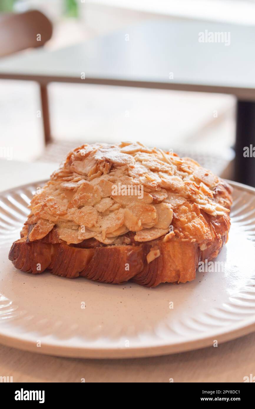 Freshly baked french croissant in hi-res stock photography and images ...