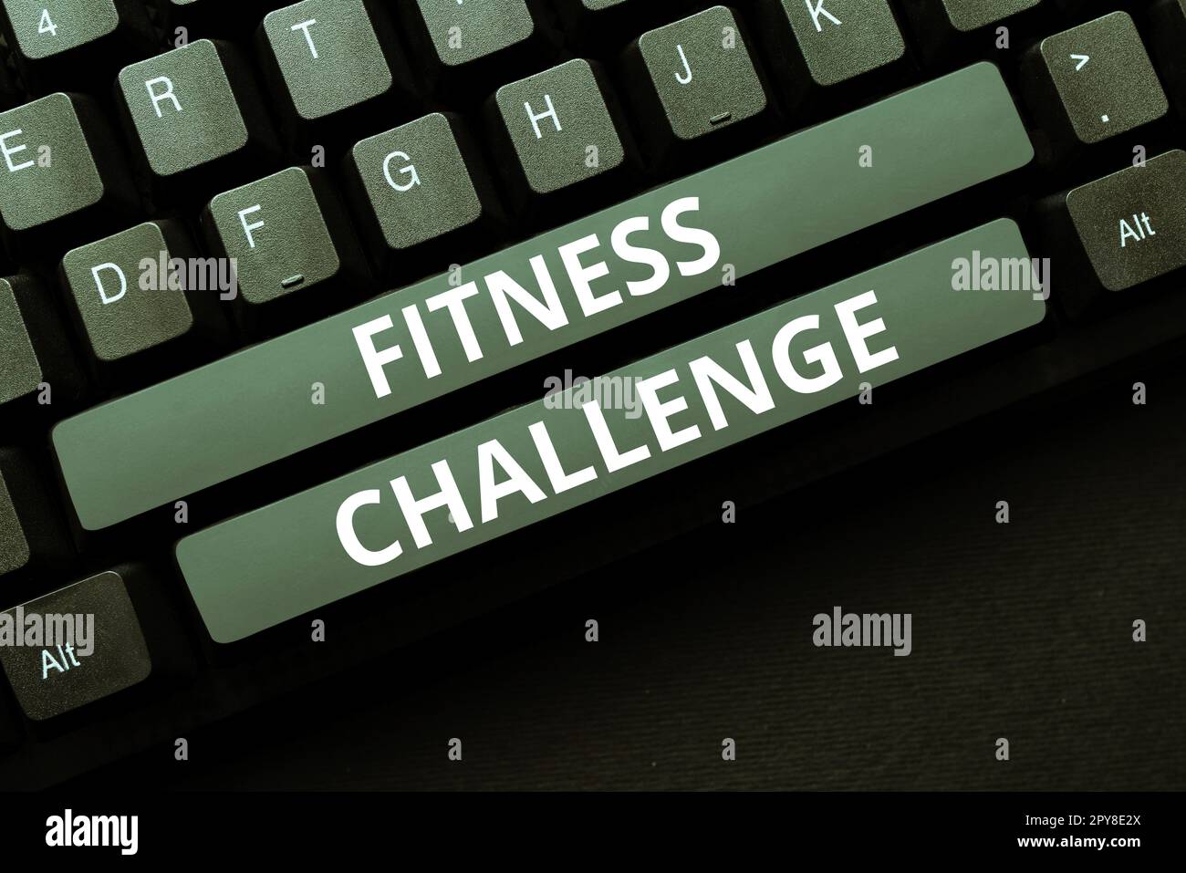 Inspiration showing sign Fitness Challenge. Business approach condition ...