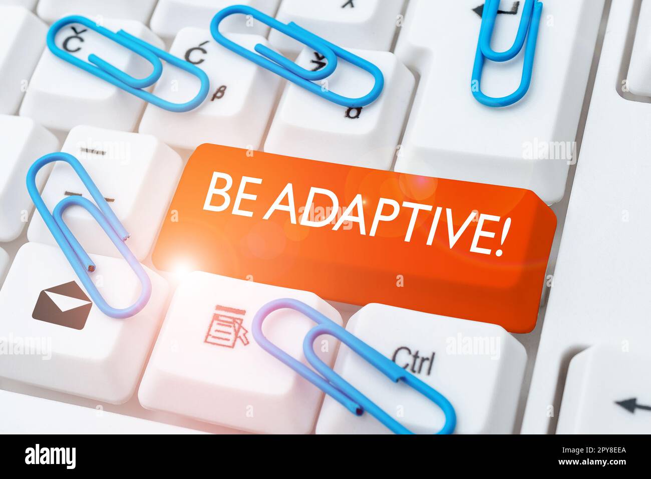 Sign displaying Be Adaptive. Conceptual photo make the difference being ...