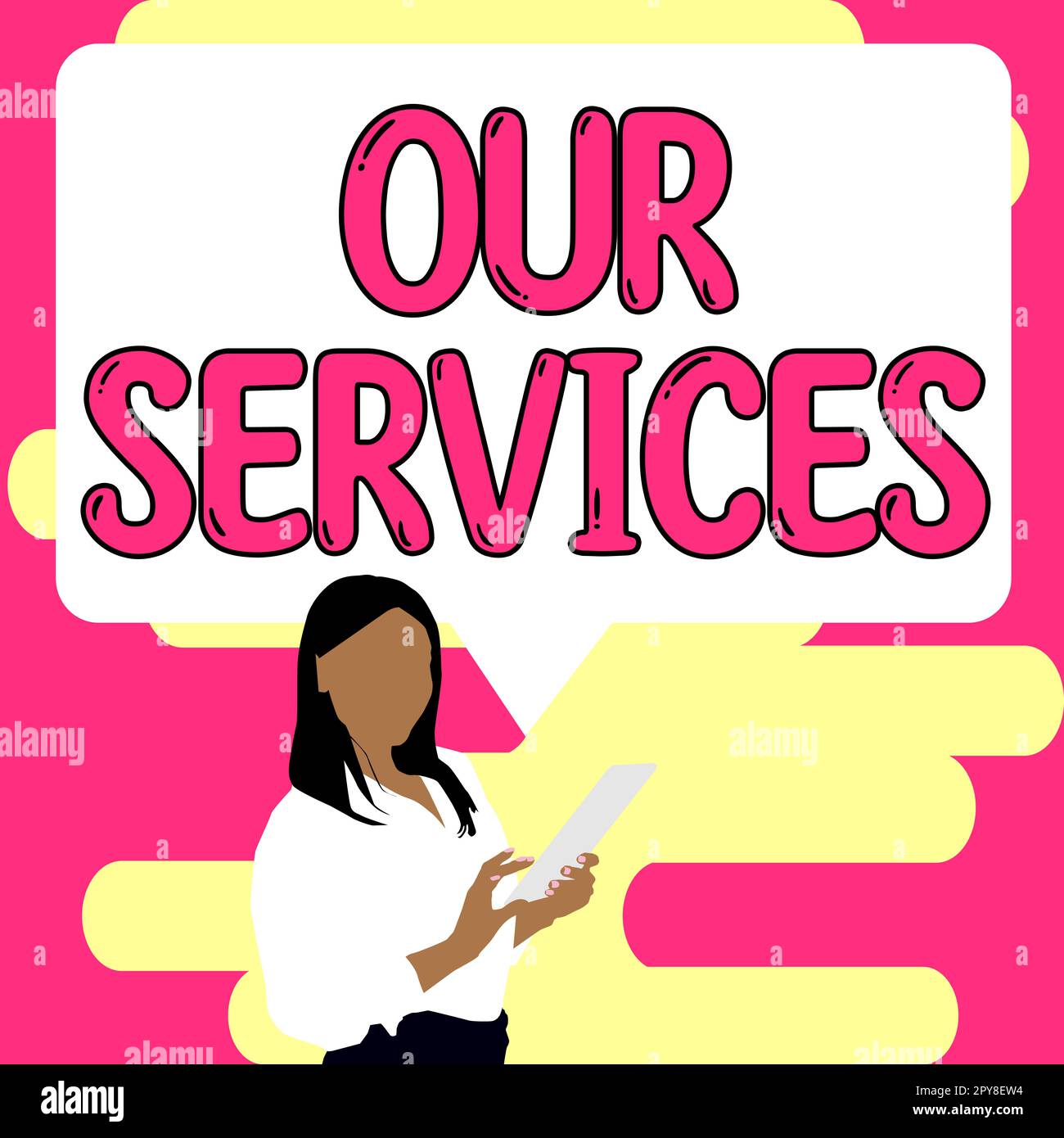 Writing displaying text Our Services. Word for The occupation or ... Writing displaying text Our Services. Word for The occupation or ...