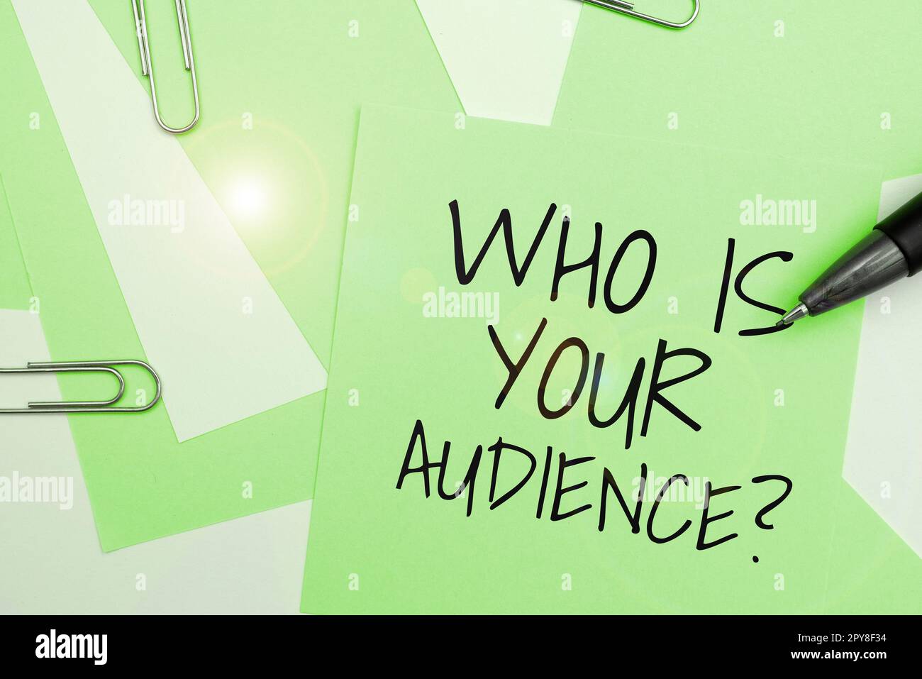 Sign displaying Who Is Your Audience. Business showcase who is watching ...