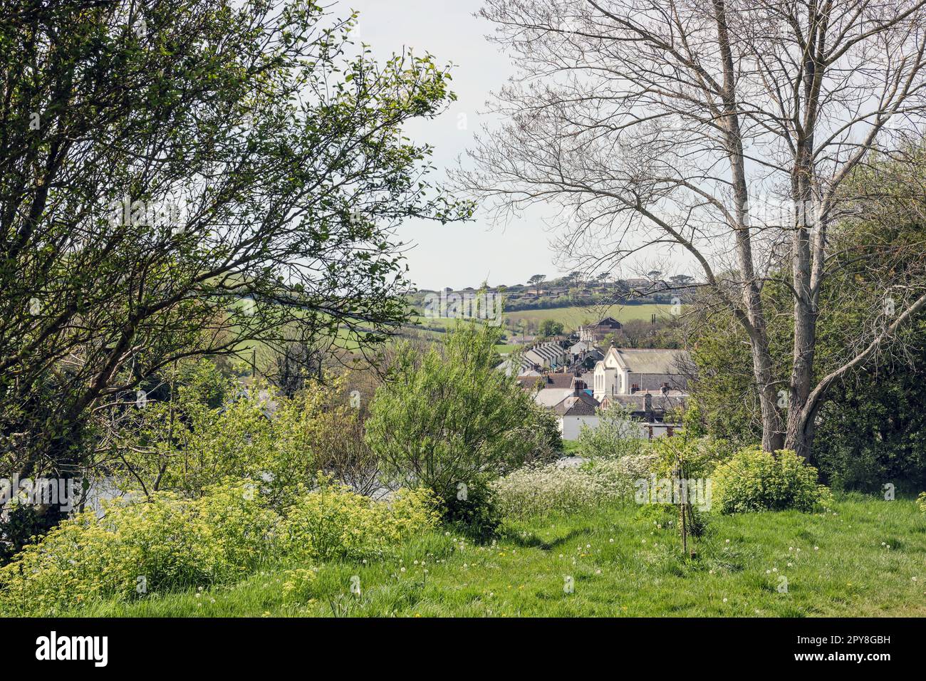 Millbrook south east Cornwall Stock Photo - Alamy
