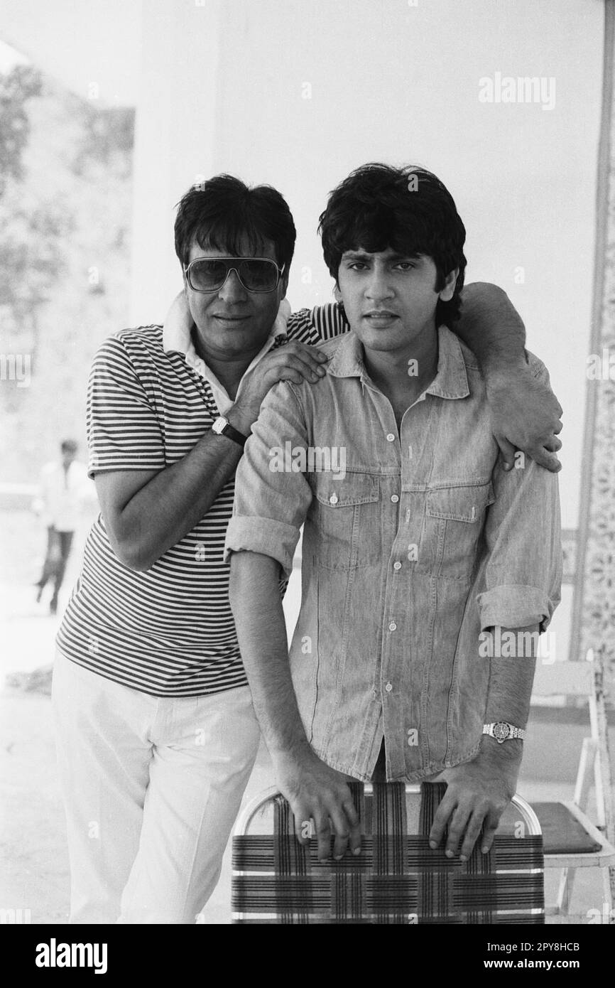 Indian old vintage 1980s black and white bollywood cinema hindi movie ...