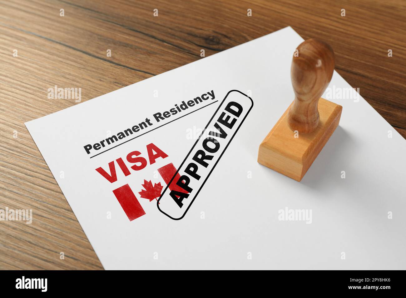Approved stamp and visa hi-res stock photography and images - Alamy
