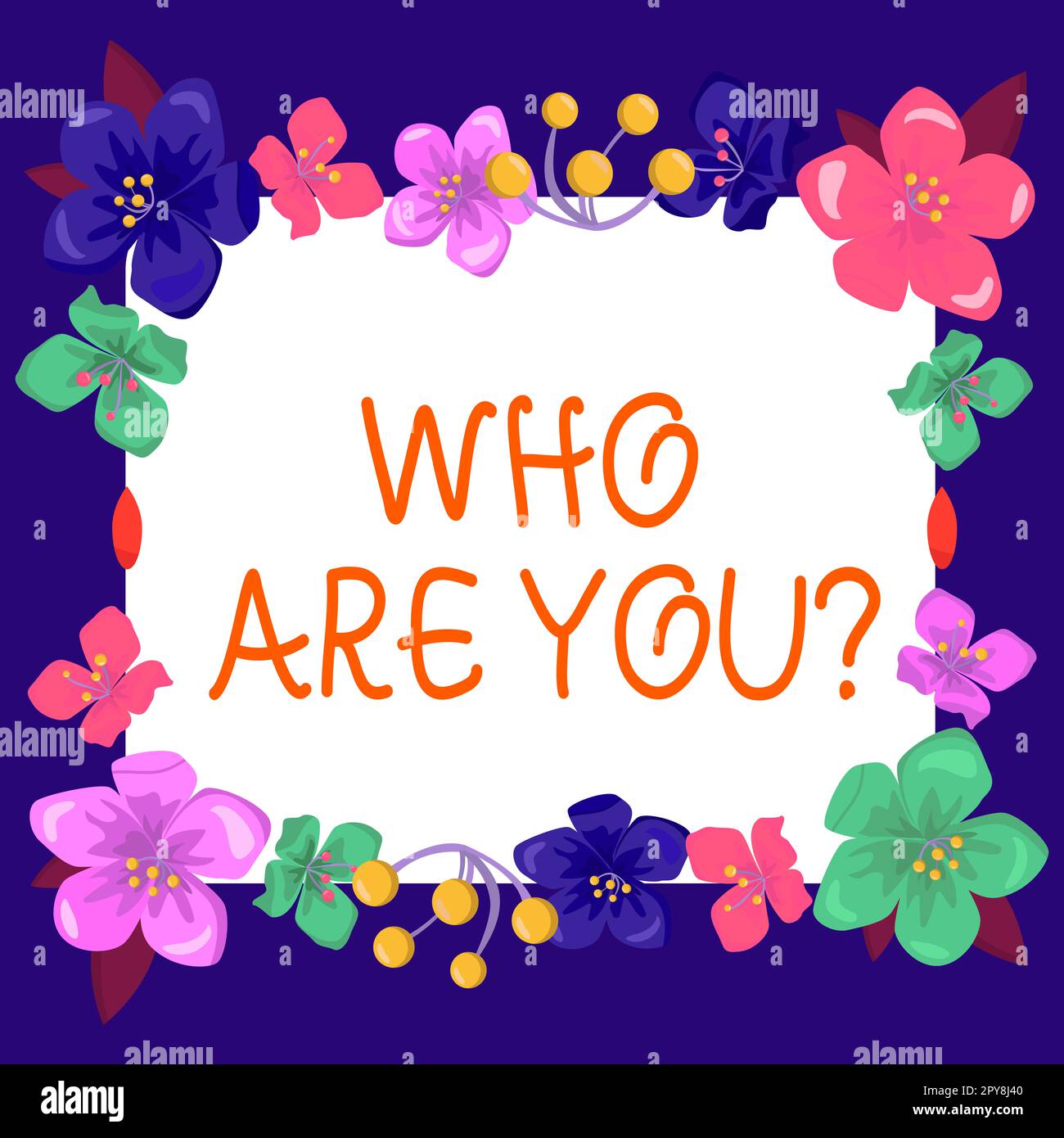 Handwriting text Who Are You. Word Written on Identify yourself ...
