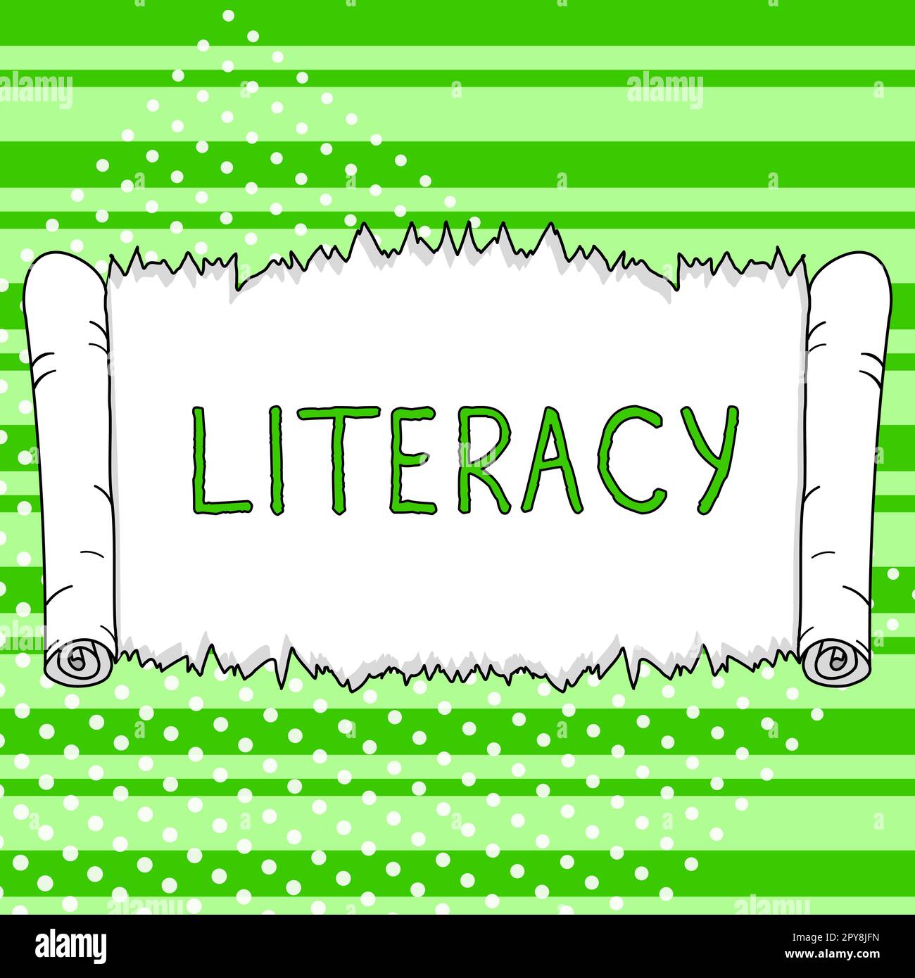 Text sign showing Literacy. Conceptual photo ability to read and write ...