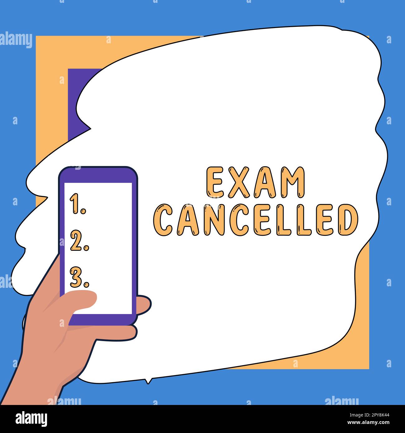 Inspiration showing sign Exam Cancelled. Business concept the precise ...