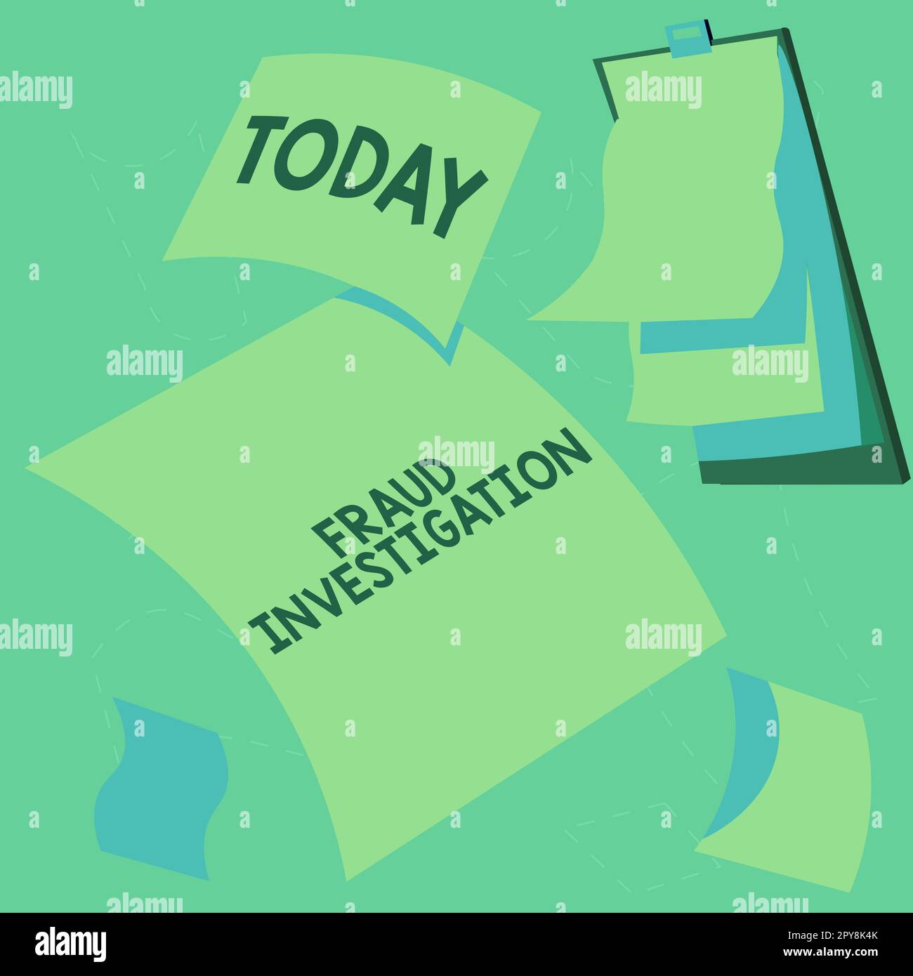 Conceptual caption Fraud Investigation. Word Written on process of ...