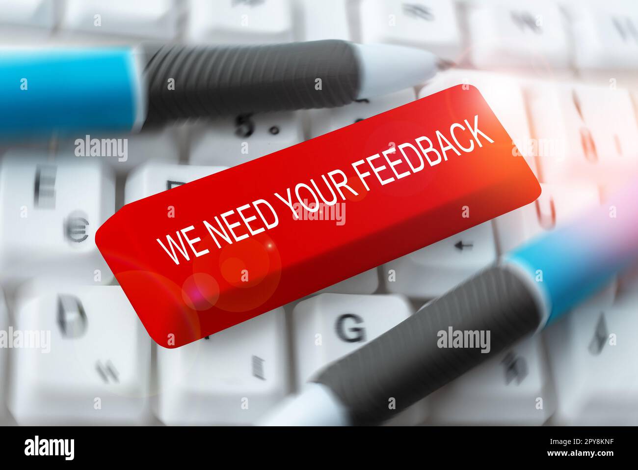 Inspiration showing sign We Need Your Feedback. Internet Concept Give ...