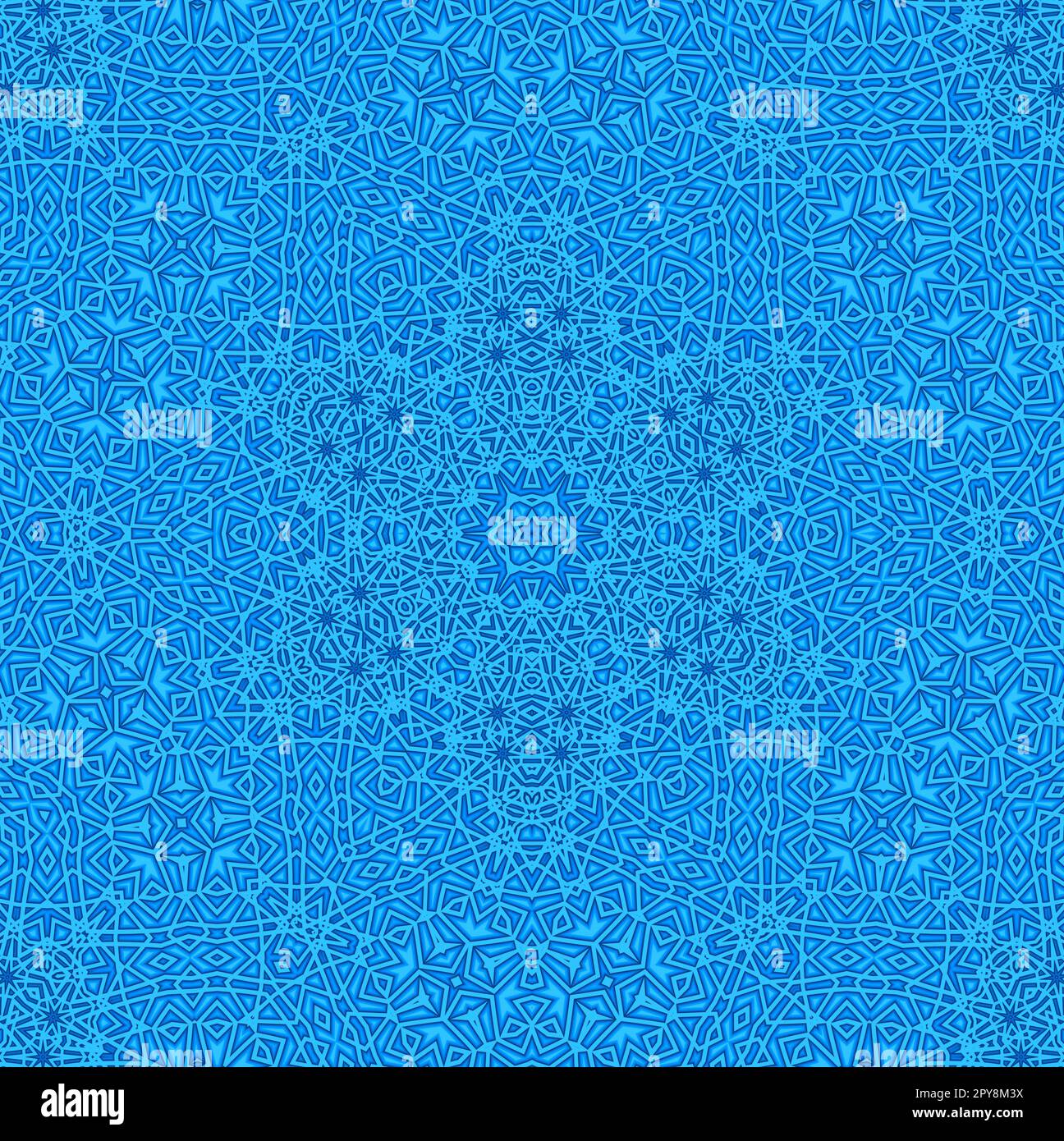 Blue background with abstract pattern Stock Photo - Alamy