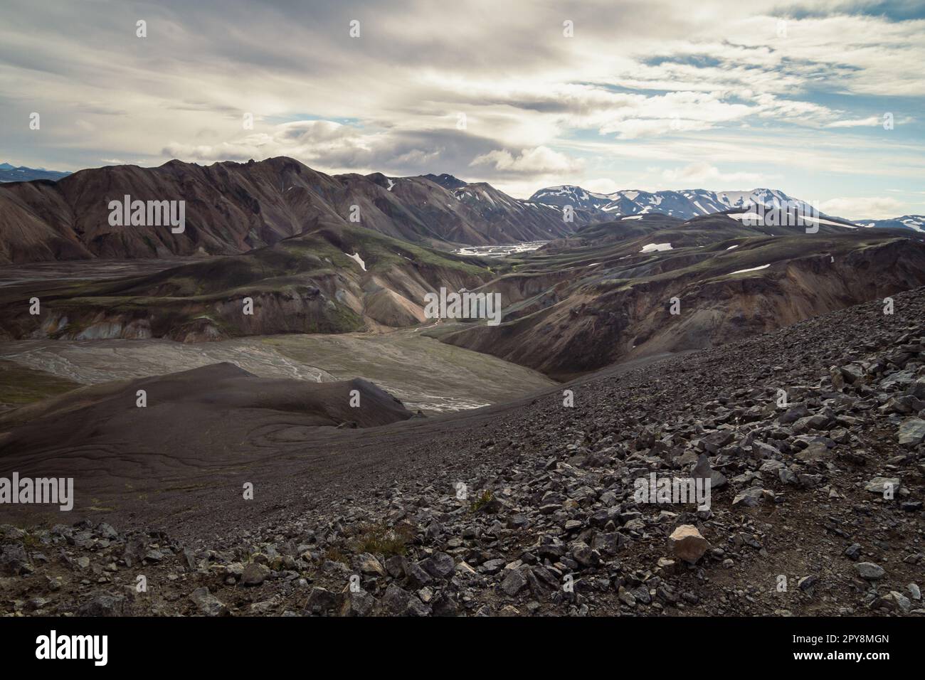 Beautiful highland landscape view hi-res stock photography and images ...