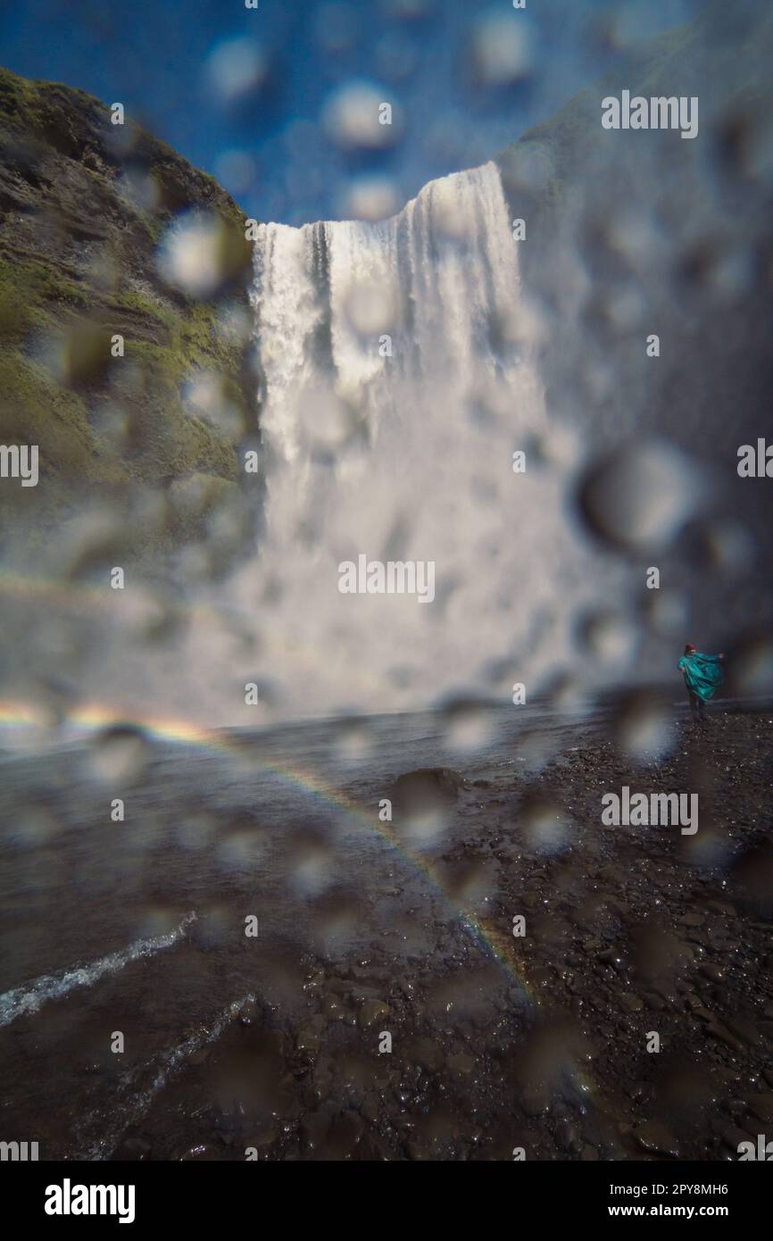 See through waterfall hi-res stock photography and images - Alamy