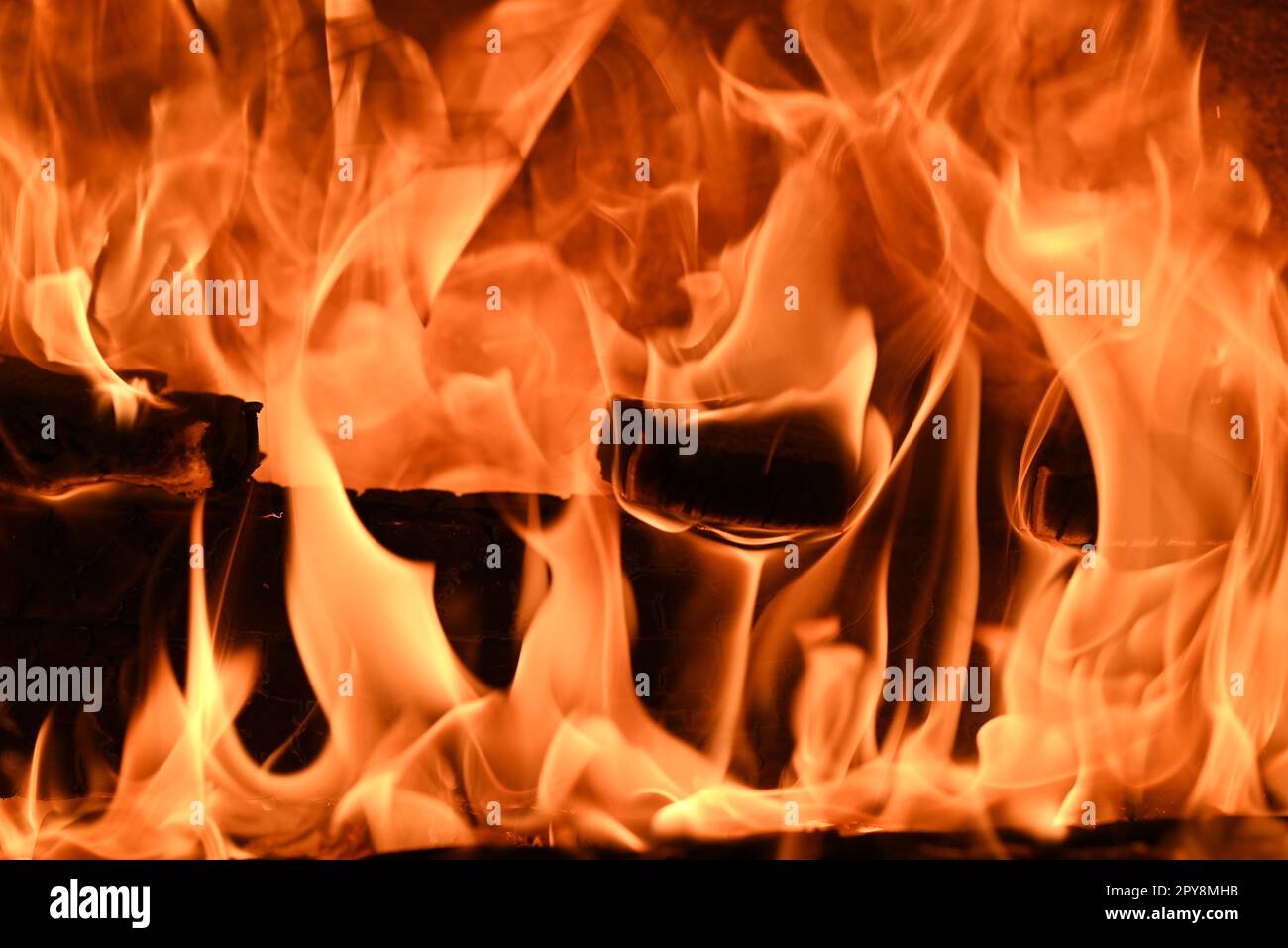 Close up fire orange hi-res stock photography and images - Alamy