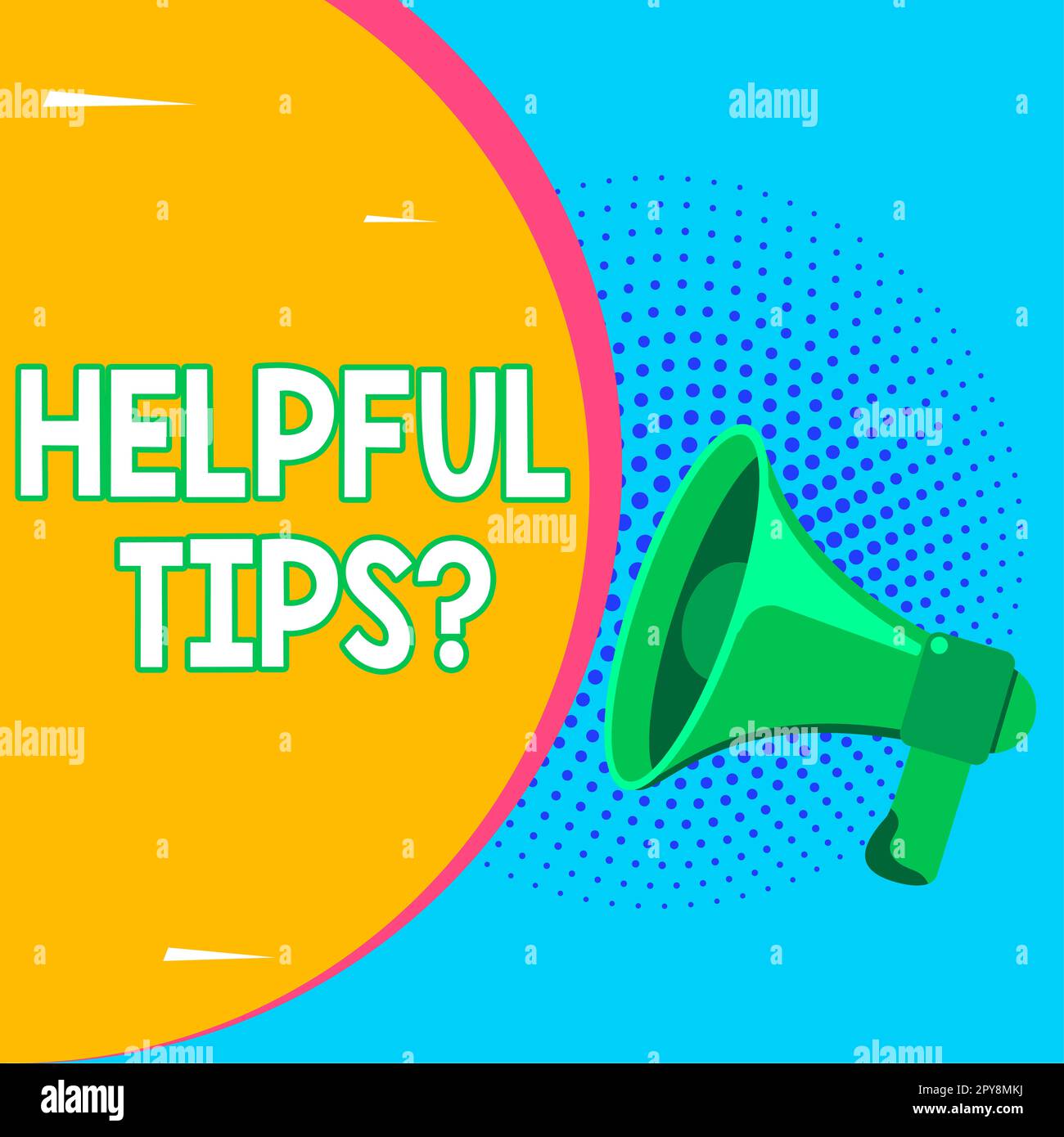 Sign displaying Helpful Tips. Concept meaning advices given to be ...