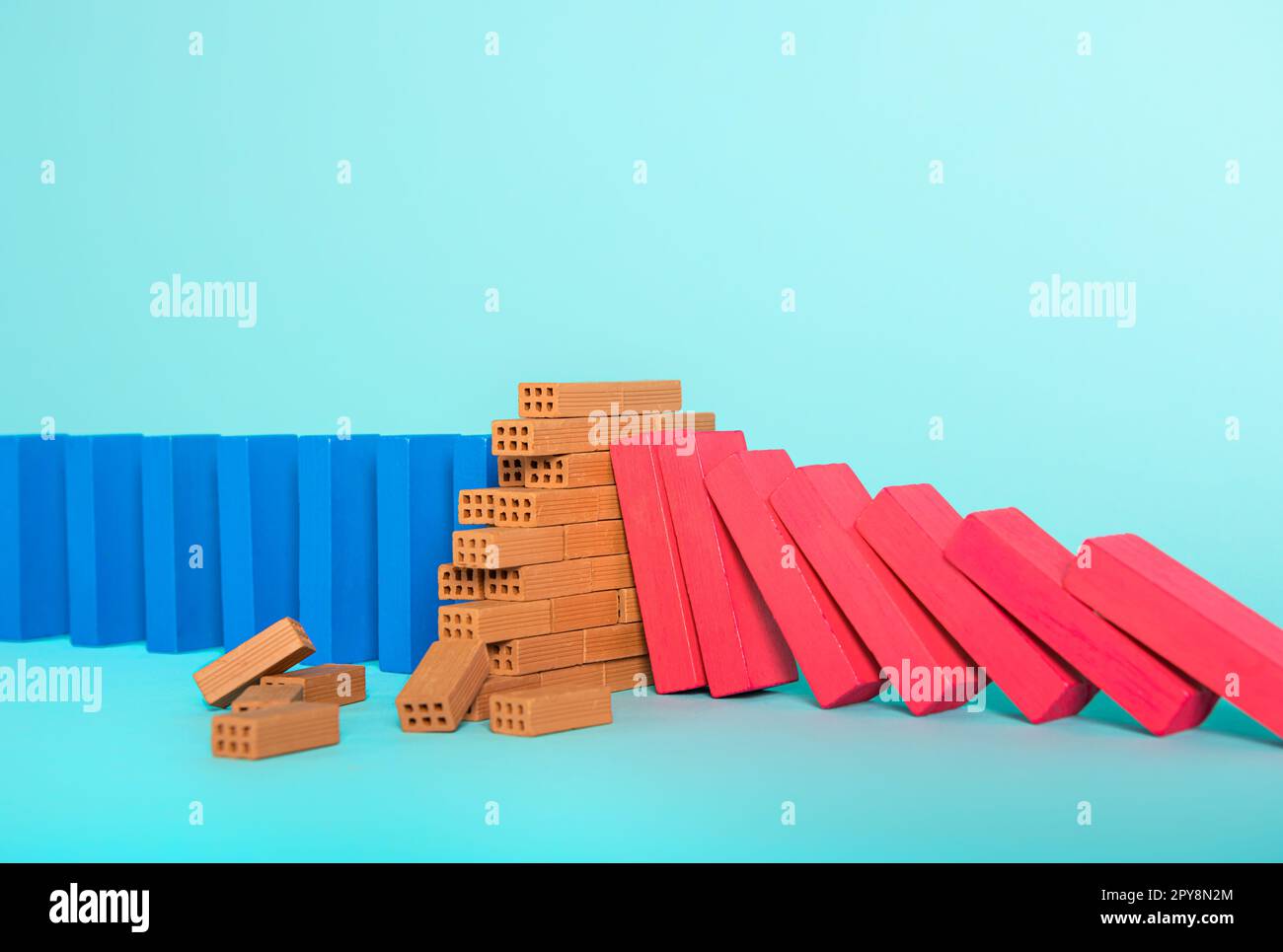 Concept of covid19 coronavirus pandemic with falling chain like a ...