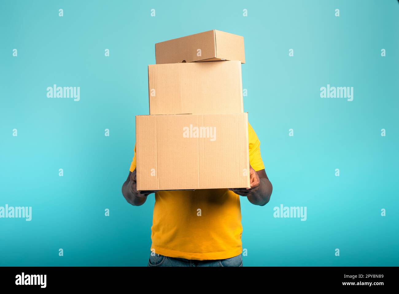 Received package hi-res stock photography and images - Alamy
