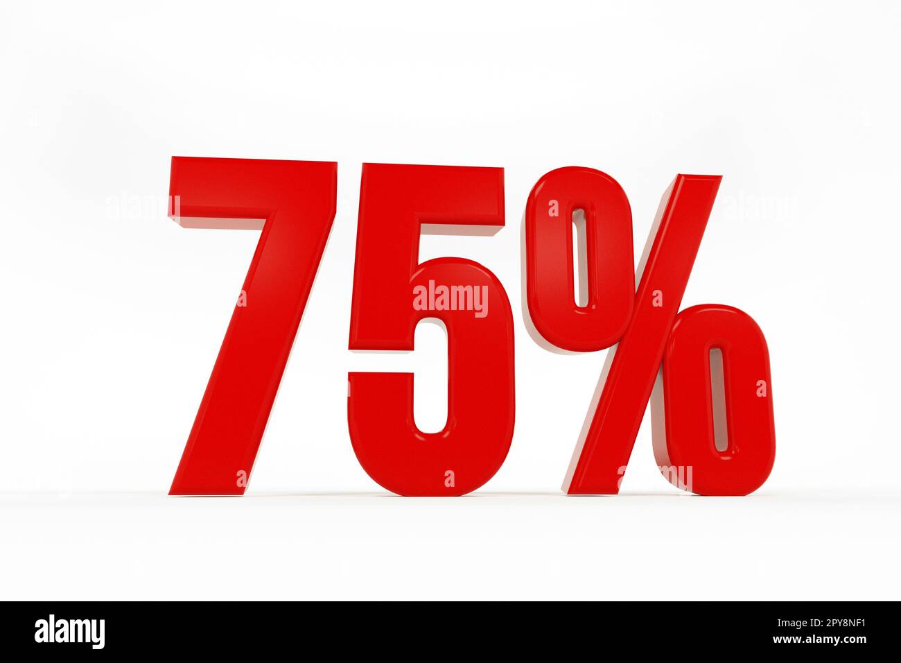 3d seventy five percent hi-res stock photography and images - Alamy