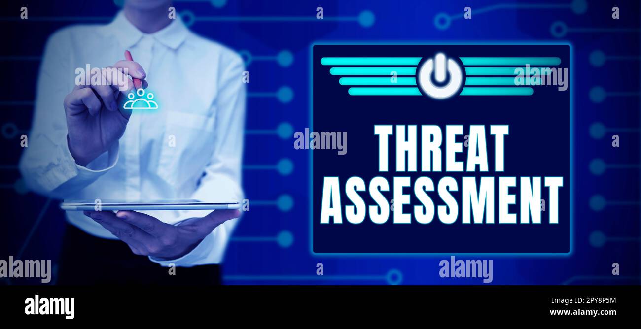Inspiration showing sign Threat Assessment. Business concept ...