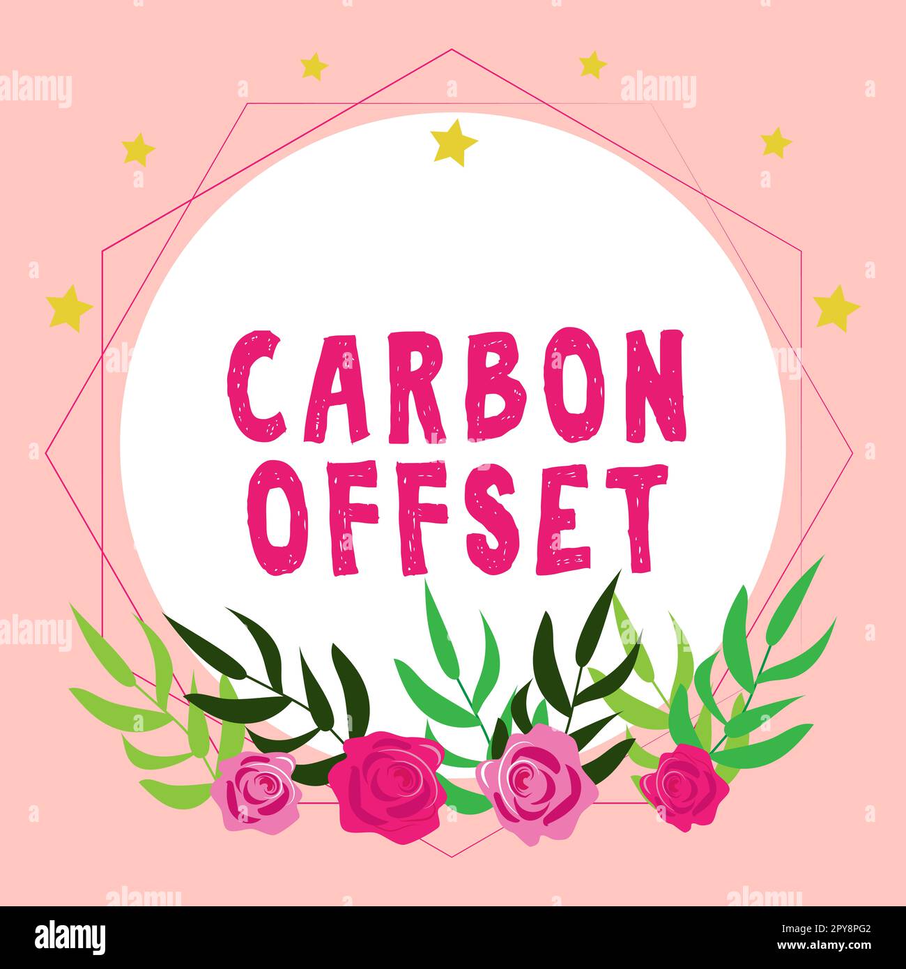 Handwriting text Carbon Offset. Business overview Reduction in ...