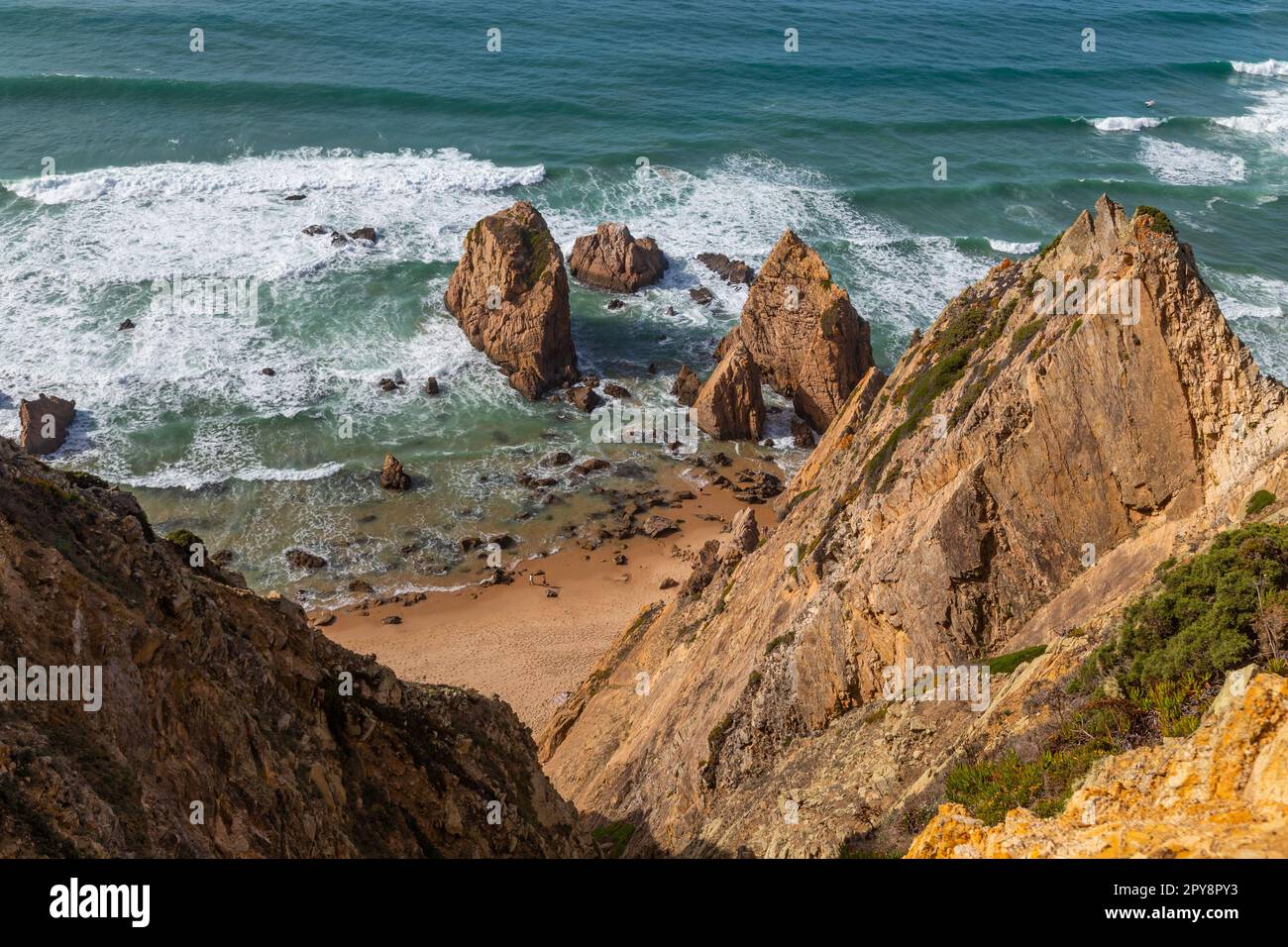 Praia da Ursa (Ursa Beach Stock Photo - Alamy