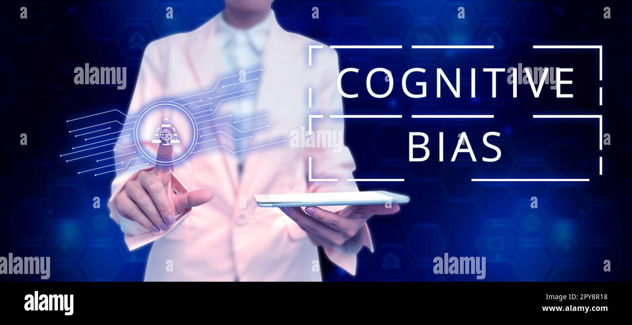 Conceptual display Cognitive Bias. Conceptual photo Psychological ...