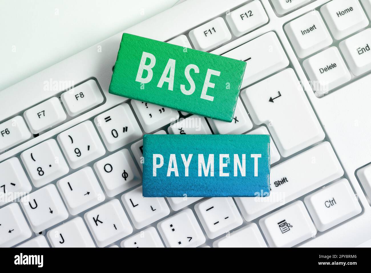 Writing displaying text Base Payment. Word for amount of pay for a ...