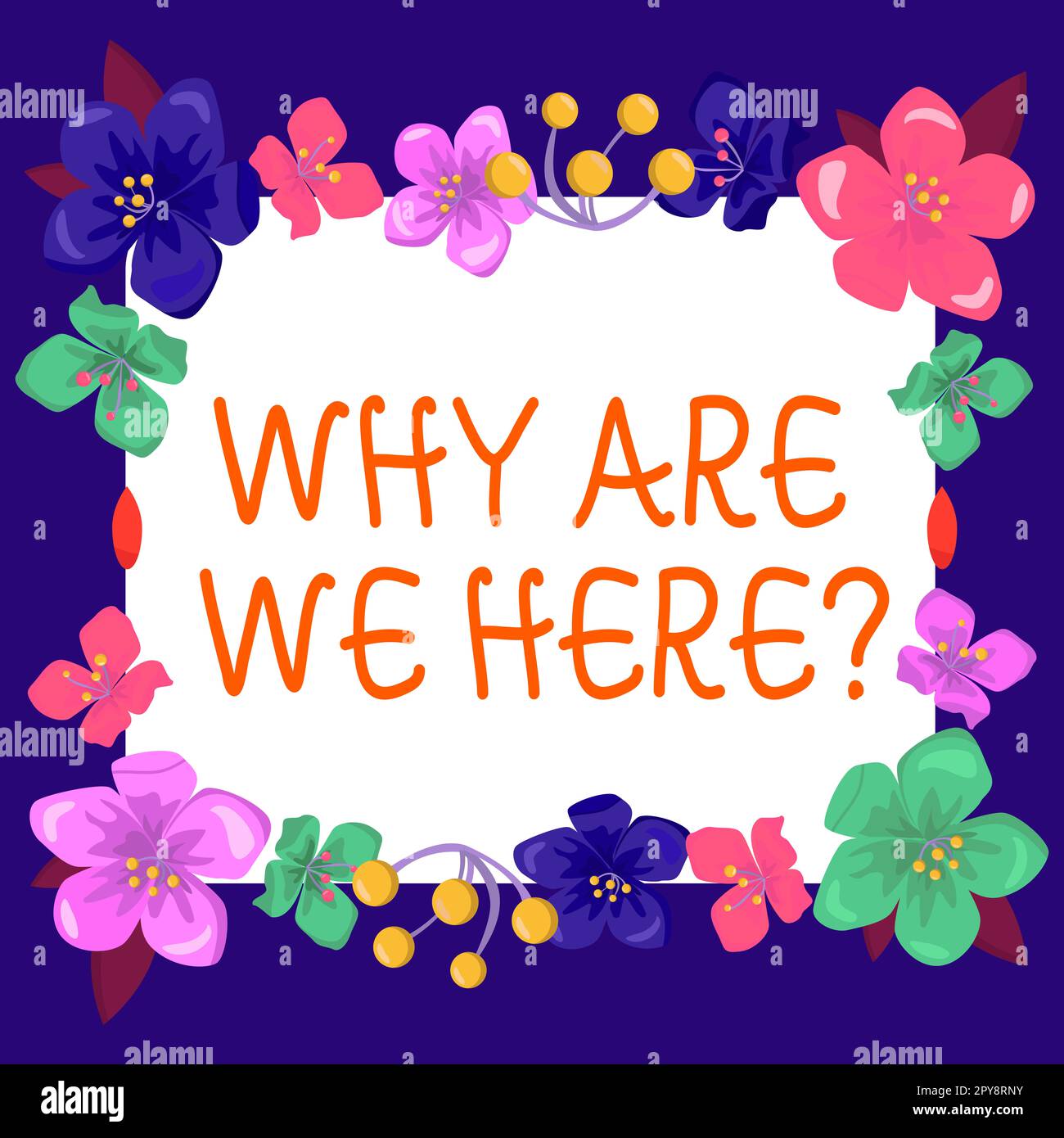 Writing displaying text Why Are We Here. Word Written on Reasons to be ...