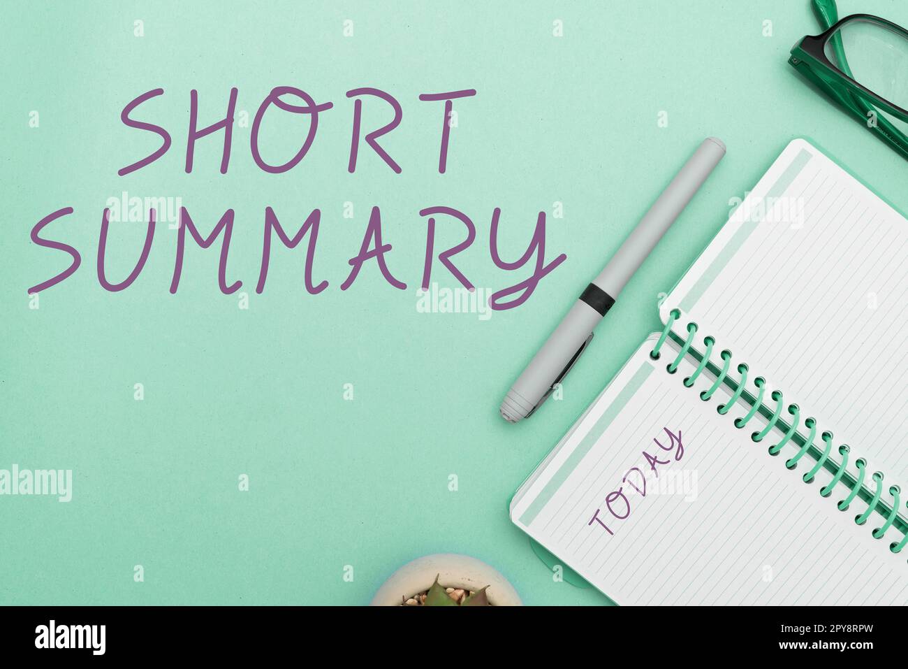 Sign displaying Short Summary. Conceptual photo Brief statement of main ...
