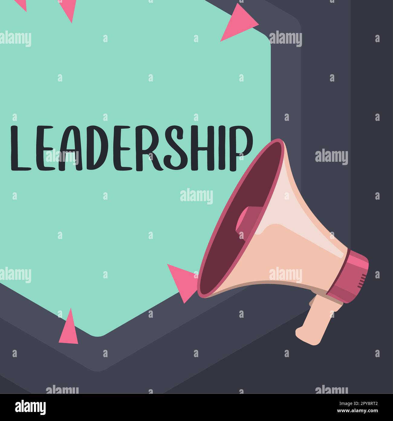 Text caption presenting Leadership. Internet Concept Ability Activity ...