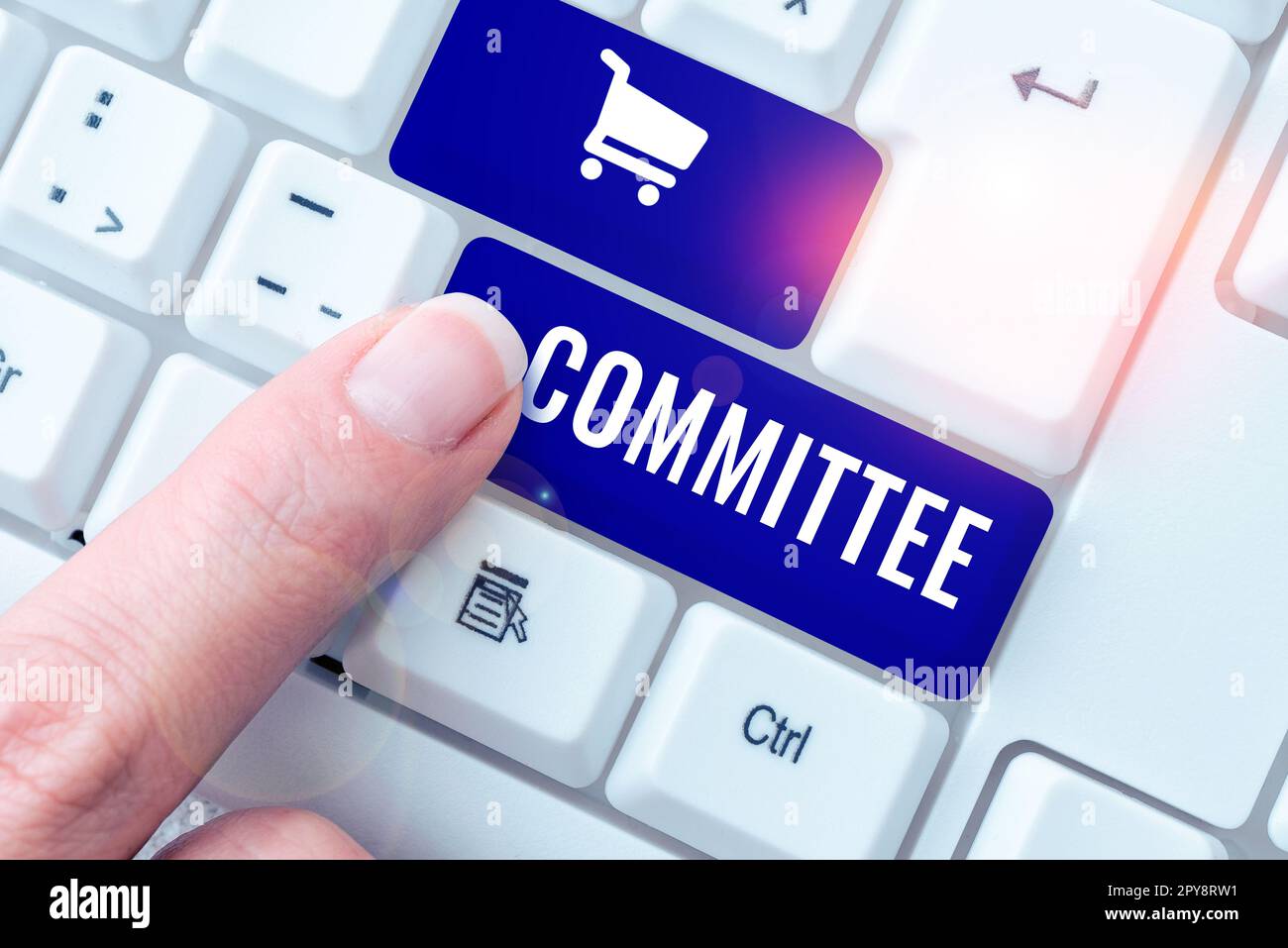 Hand writing sign Committee. Concept meaning Group of people appointed ...